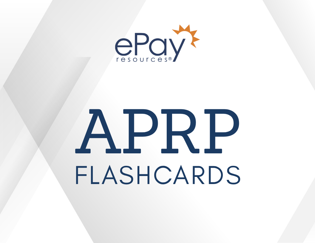 APRP Flashcards (Electronic) | Nacha